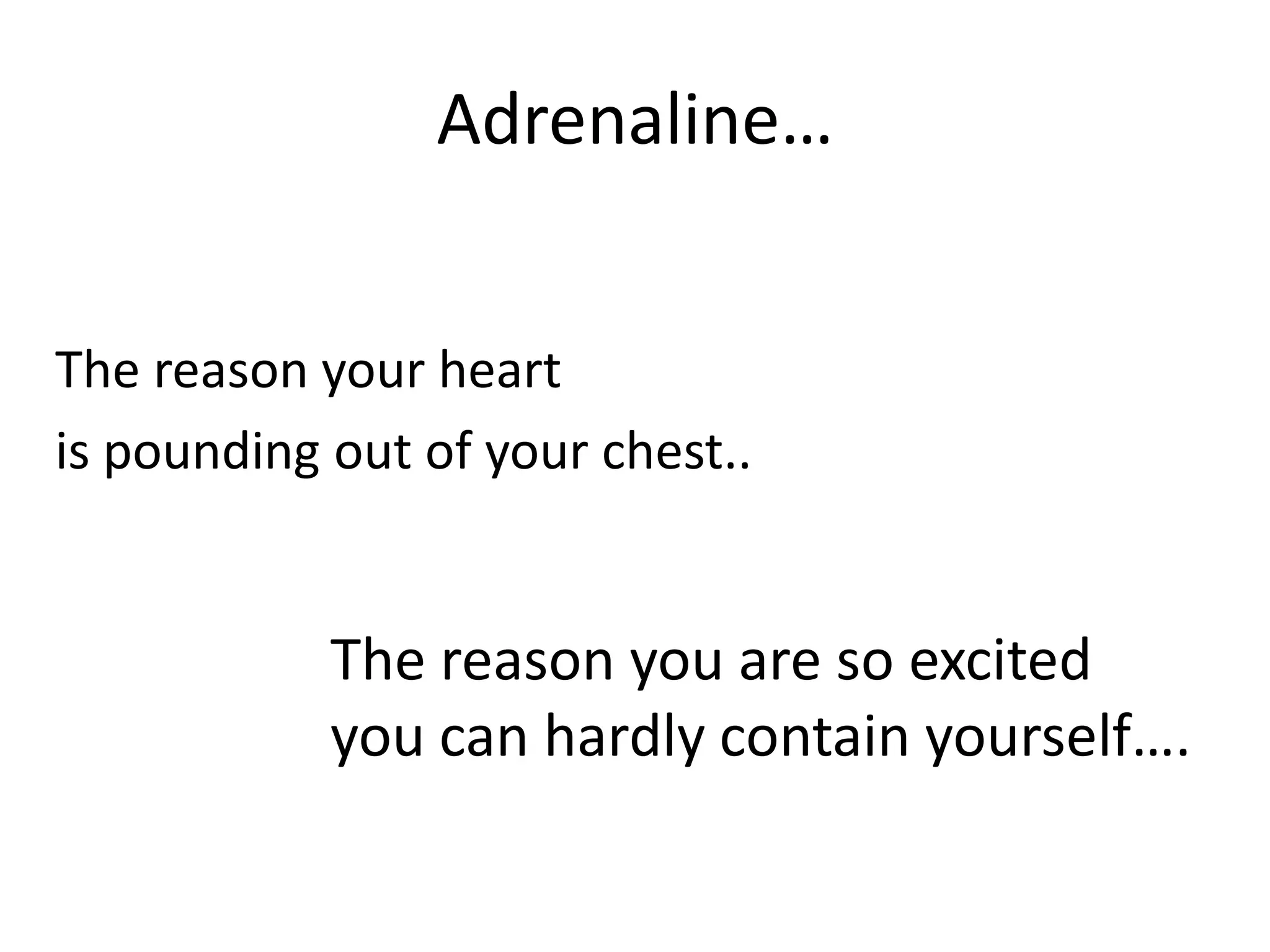 Adrenaline | PPTX