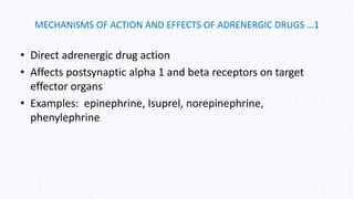Adrenaline Dr-Z Pharmacy Practice Lectures | PPT