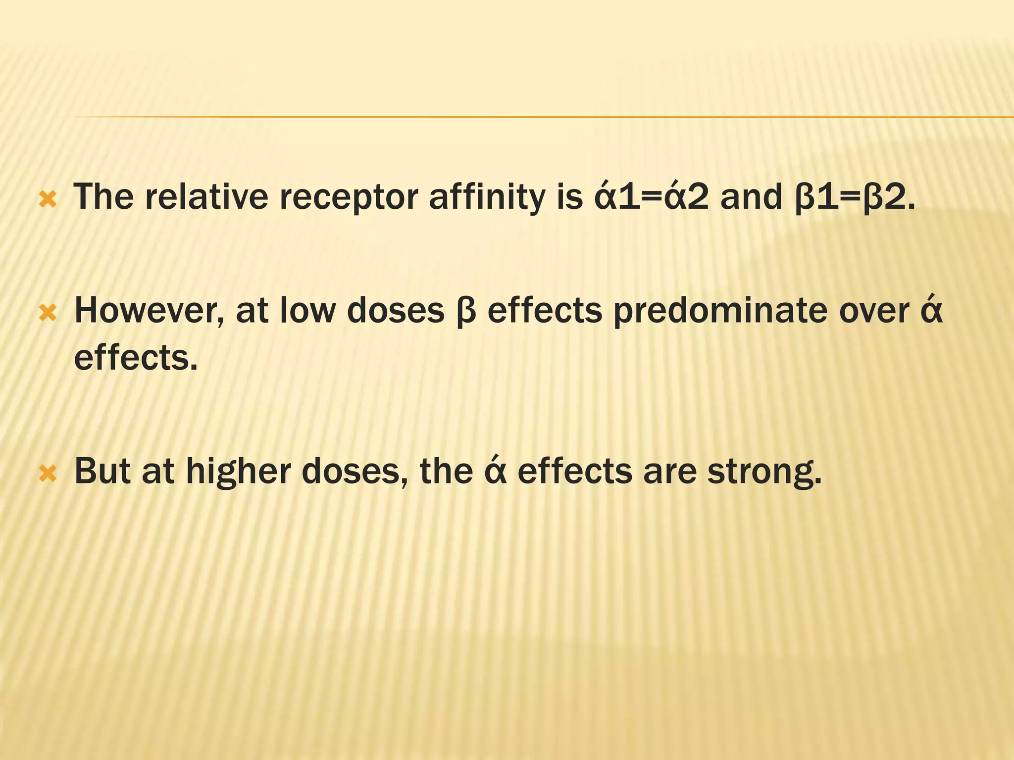 Pharmacology of Adrenaline as a neurotransmitter | PPTX