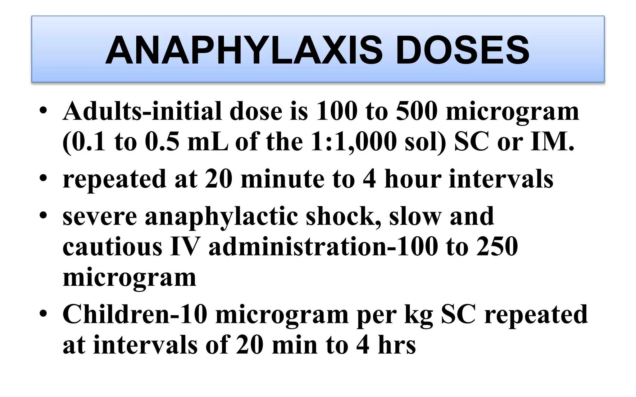 Adrenaline & Noradrenaline | PPTX