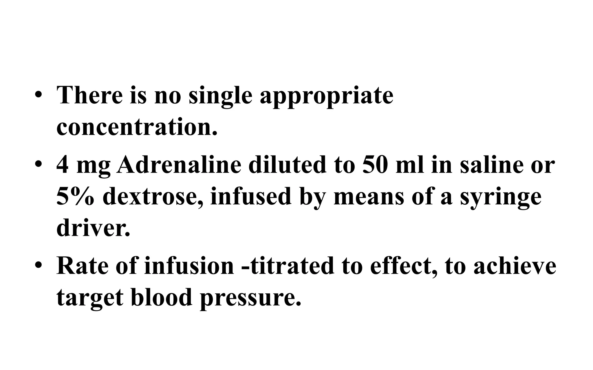 Adrenaline & Noradrenaline | PPTX
