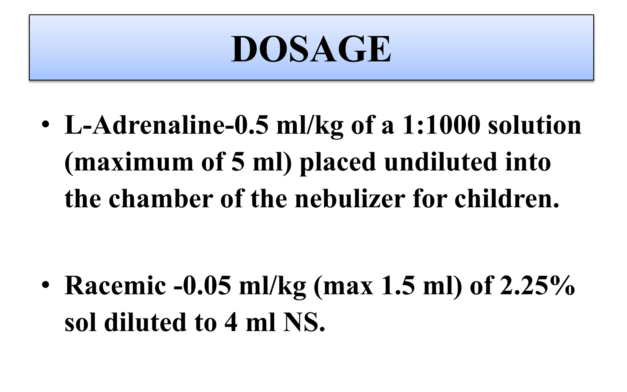 Adrenaline & Noradrenaline | PPTX