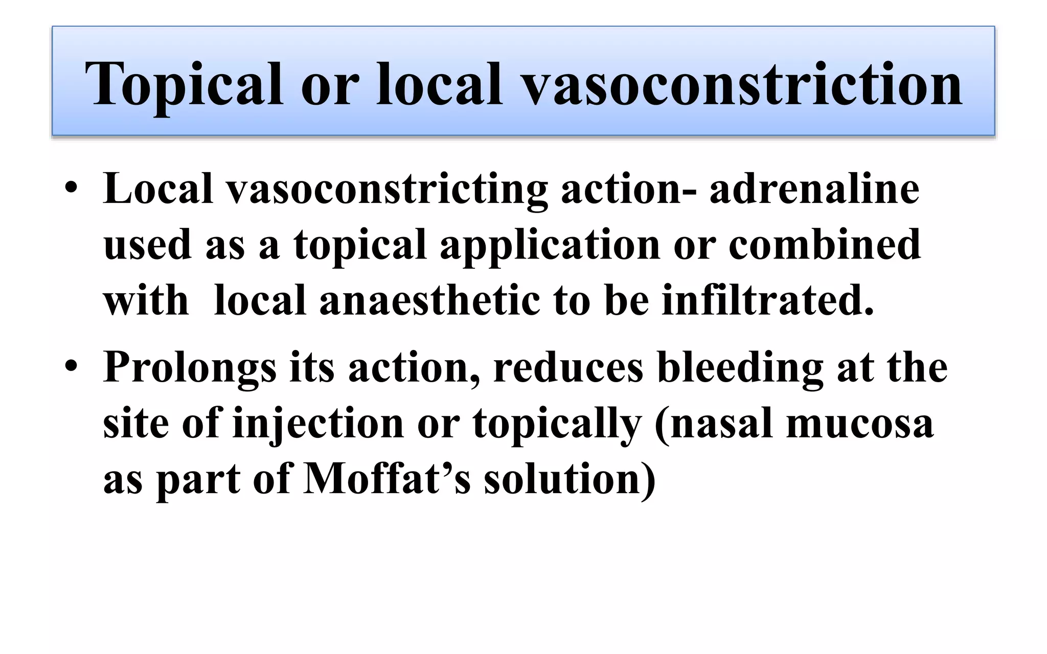 Adrenaline & Noradrenaline | PPTX