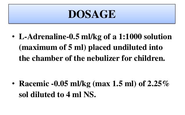Adrenaline & Noradrenaline
