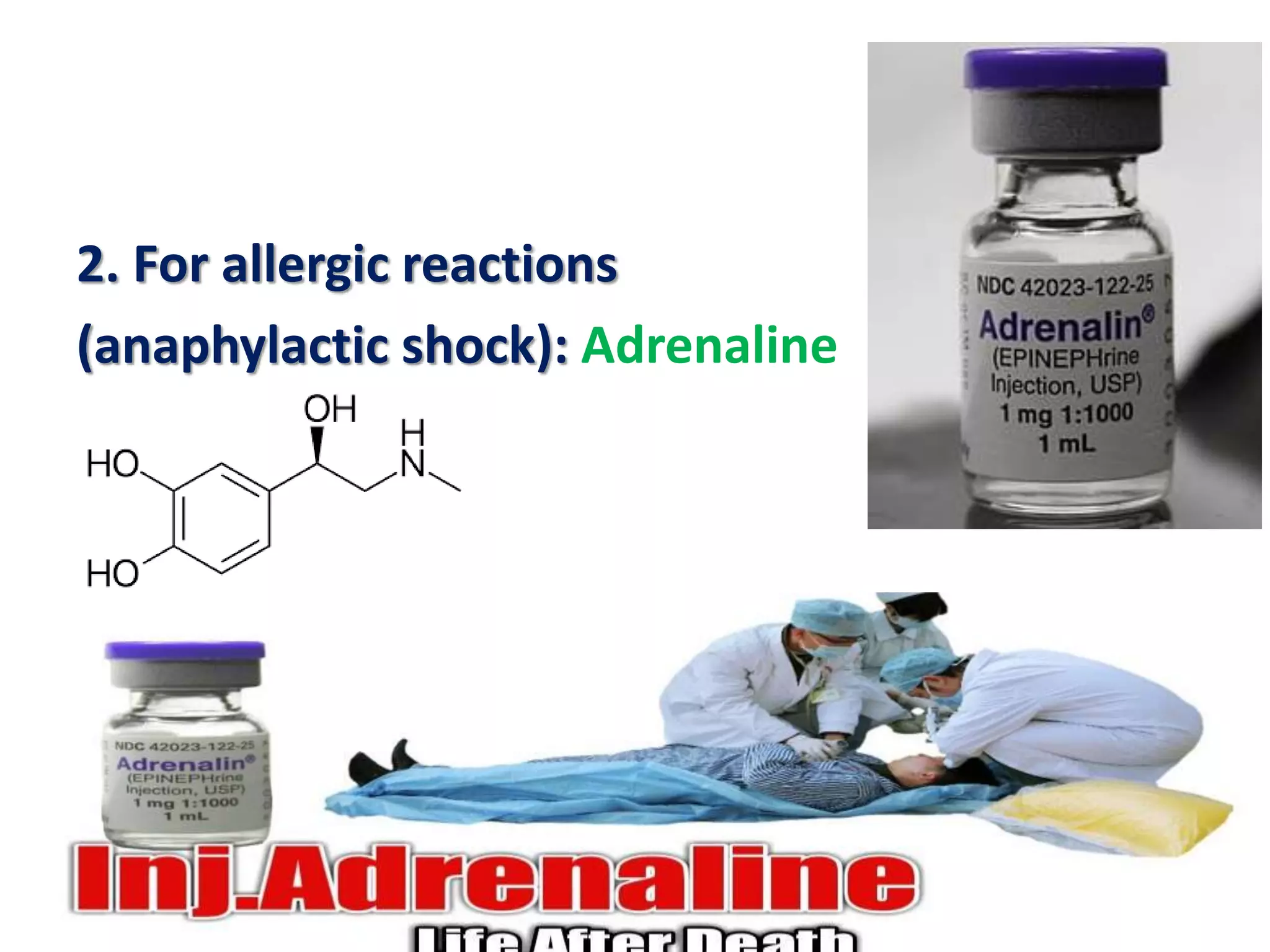 Adrenaline pharmacology | PPTX
