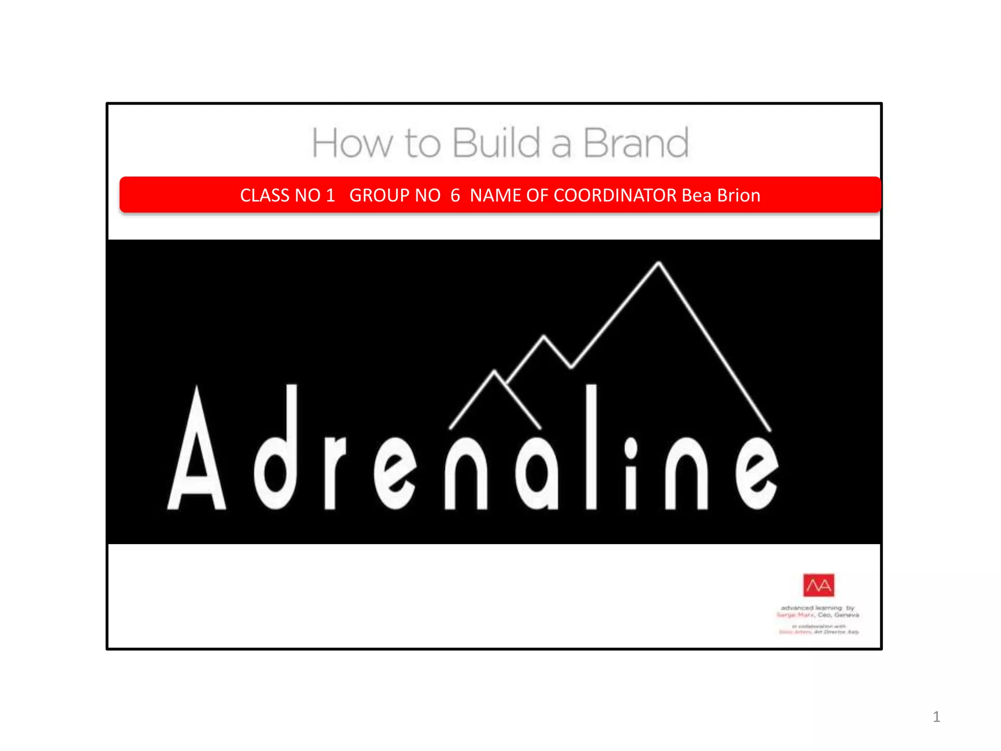ADRENALINE PRESENTATION COMPILED | PPT