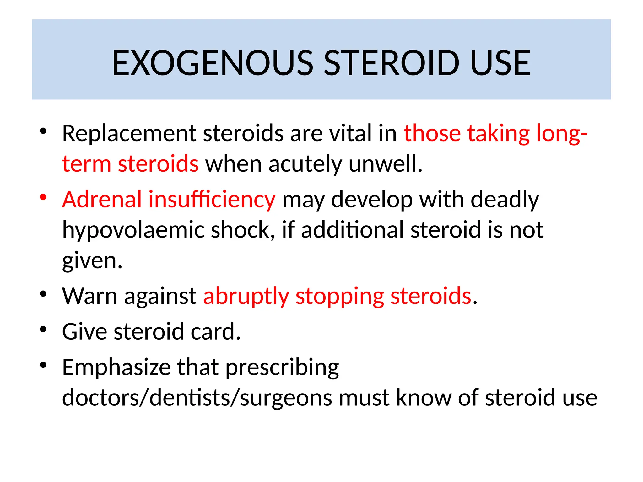 adrenalinsufficiency / addisons disease / crisis | PPTX