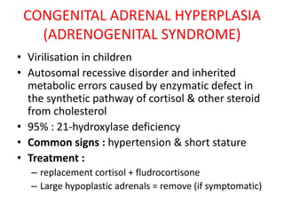 Congenital Adrenal Hyperplasia Histology