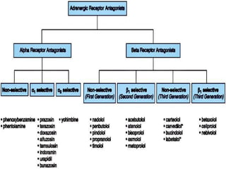 Adrenal receptors antagonist | PPT