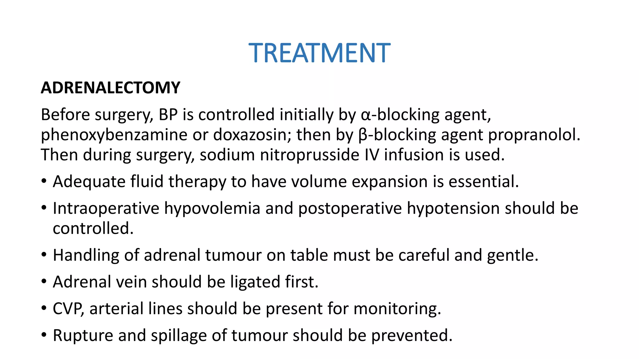 Adrenal Gland and its Disorders with surgical management. | PPTX