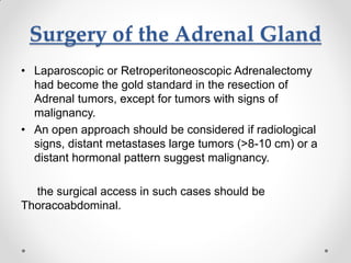 Adrenal tumor, classification, management - easy explanation | PDF