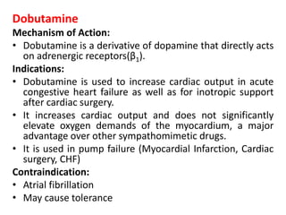 Adrenergic system and drugs | PPTX