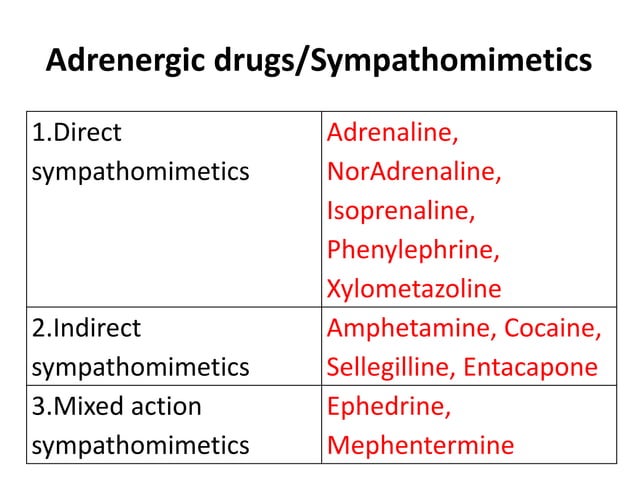 Adrenergic system and drugs | PPTX | Endocrine and Metabolic Diseases ...