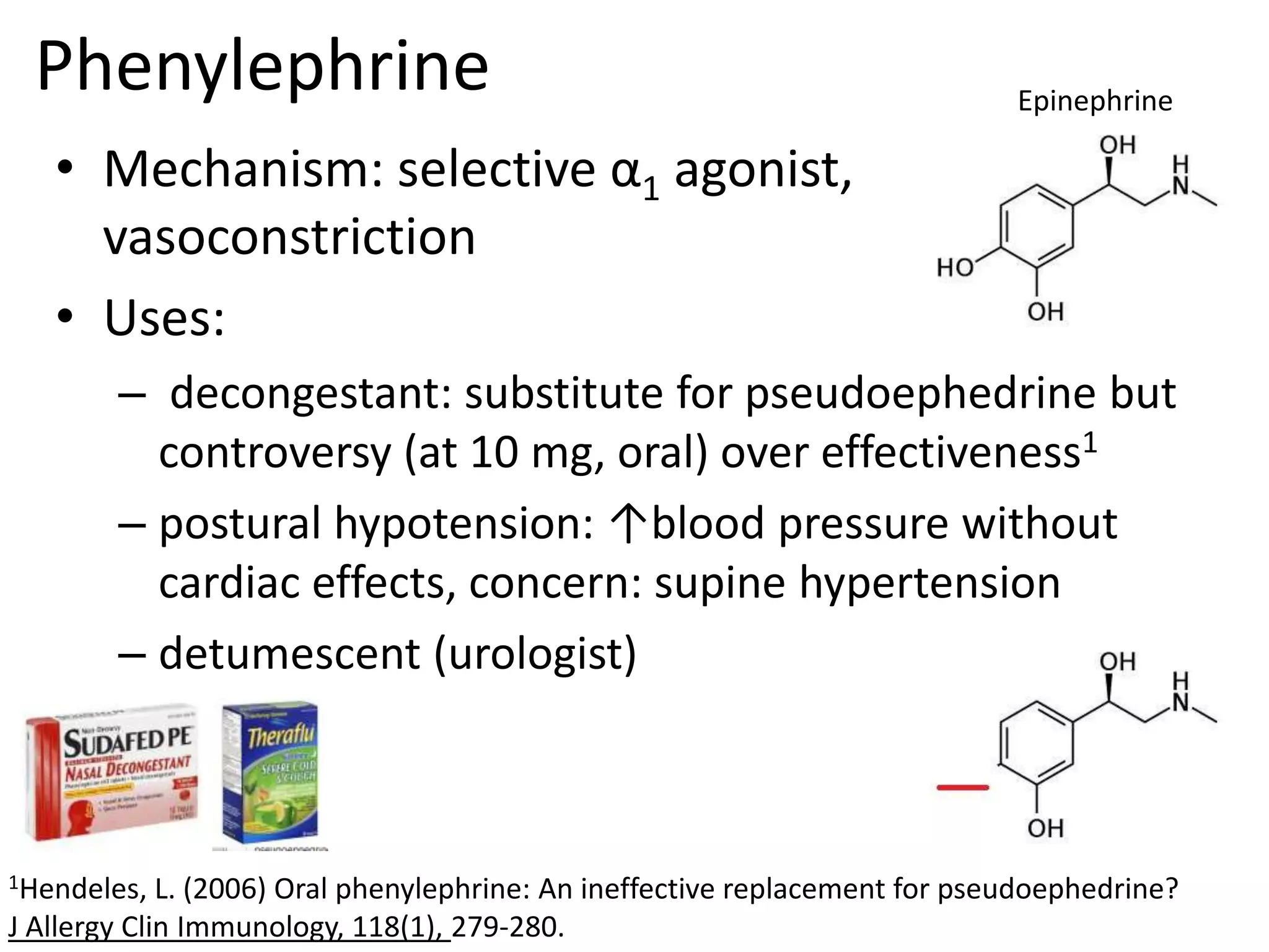 Adrenergic agonists & antagonists | PPTX