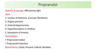 Adrenergic agonsit and antagonist D. Pharmacy As per new ER 2020 | PPT