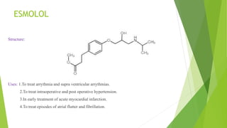 Adrenergic antagonists | PPTX
