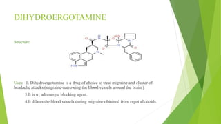 Adrenergic antagonists | PPTX