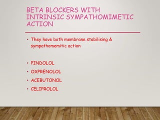 Adrenergic antagonists in pharmacology.ppt