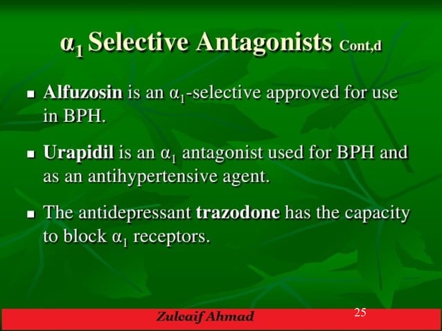Adrenergic antagonists alpha and beta blockers | PPT