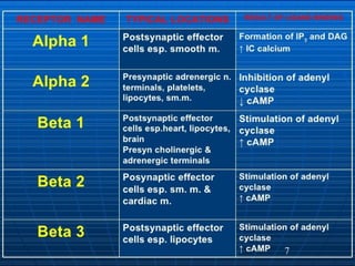 Adrenergic antagonists alpha and beta blockers | PPT