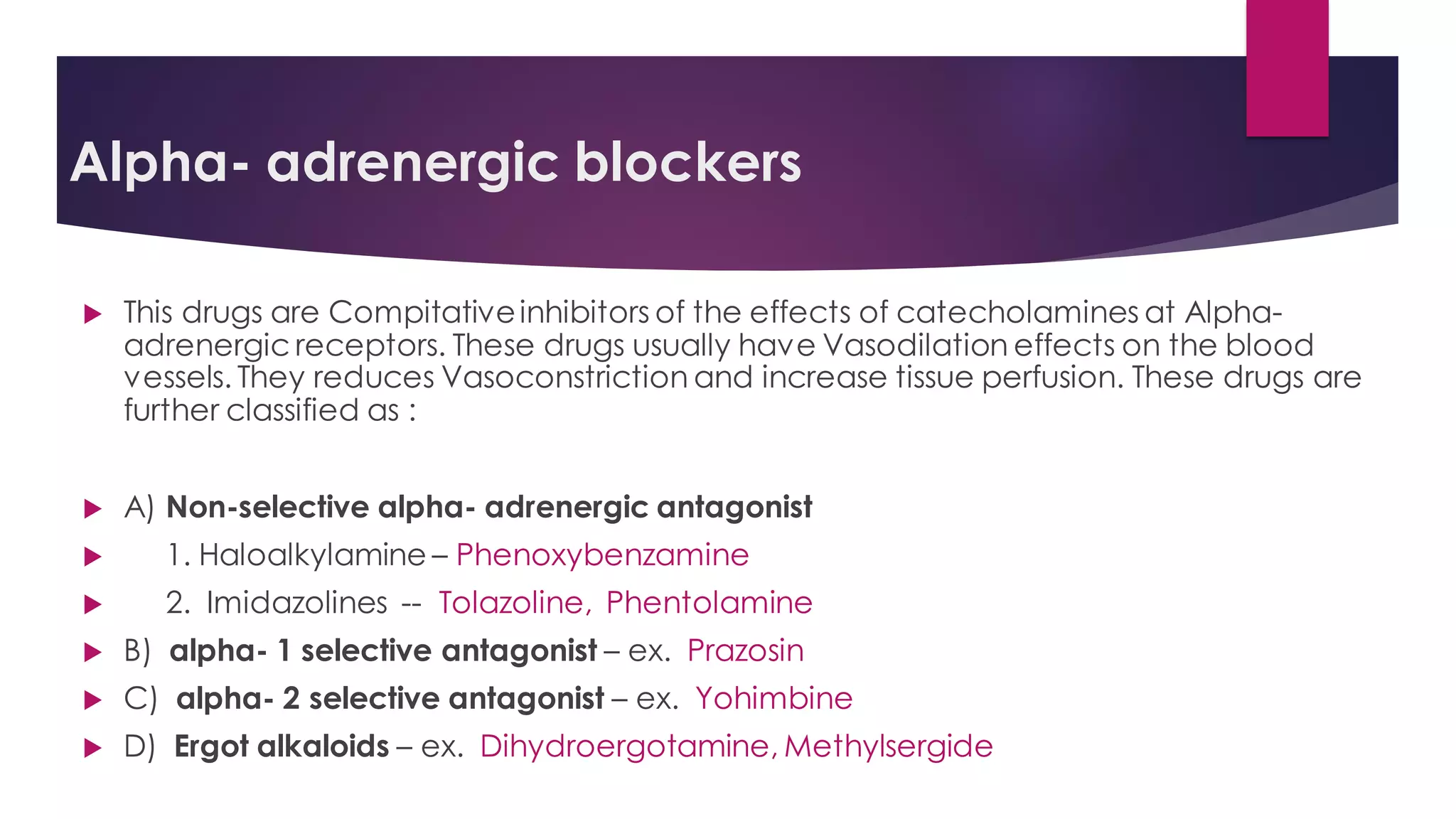 Adrenergic blockers | PDF | Heart and Cardiovascular Diseases ...