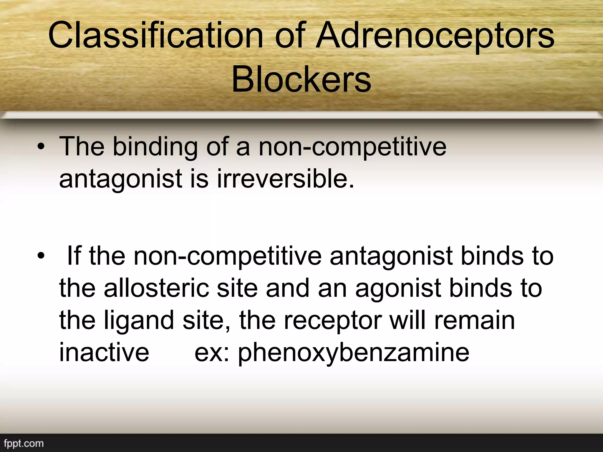 Adrenergic blocking agent | PPT