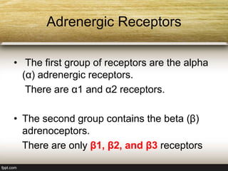 Adrenergic blocking agent | PPT