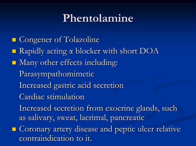 Adrenergic bockers (VK) | PPT