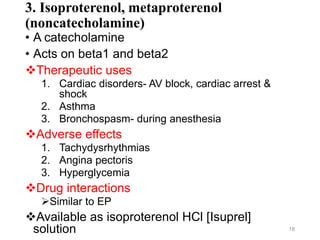Adrenergic Drug MNs.pptx
