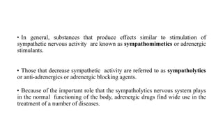 Adrenergic drugs.pptx