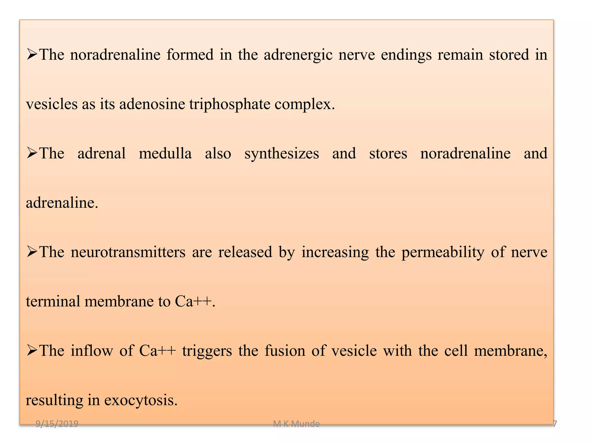 Adrenergic drugs part-I | PPT