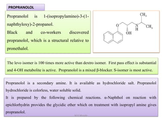 Adrenergic drugs part-II | PPT