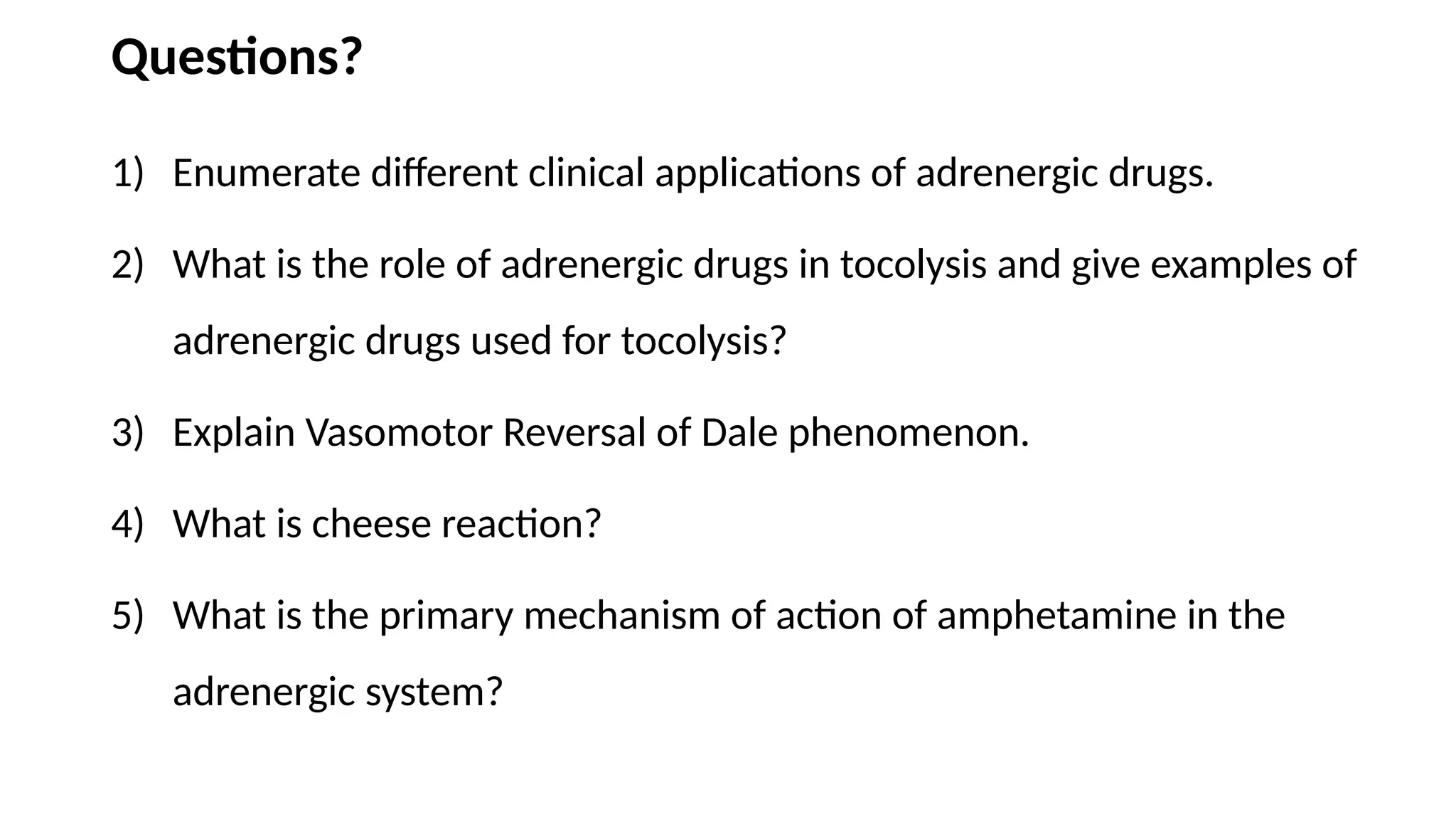 Adrenergic Transmission & Adrenergic Drugs | PPTX