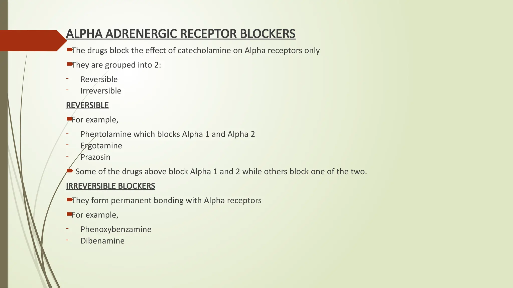 Adrenergic recceptor.pptx be guided to quality | PPTX
