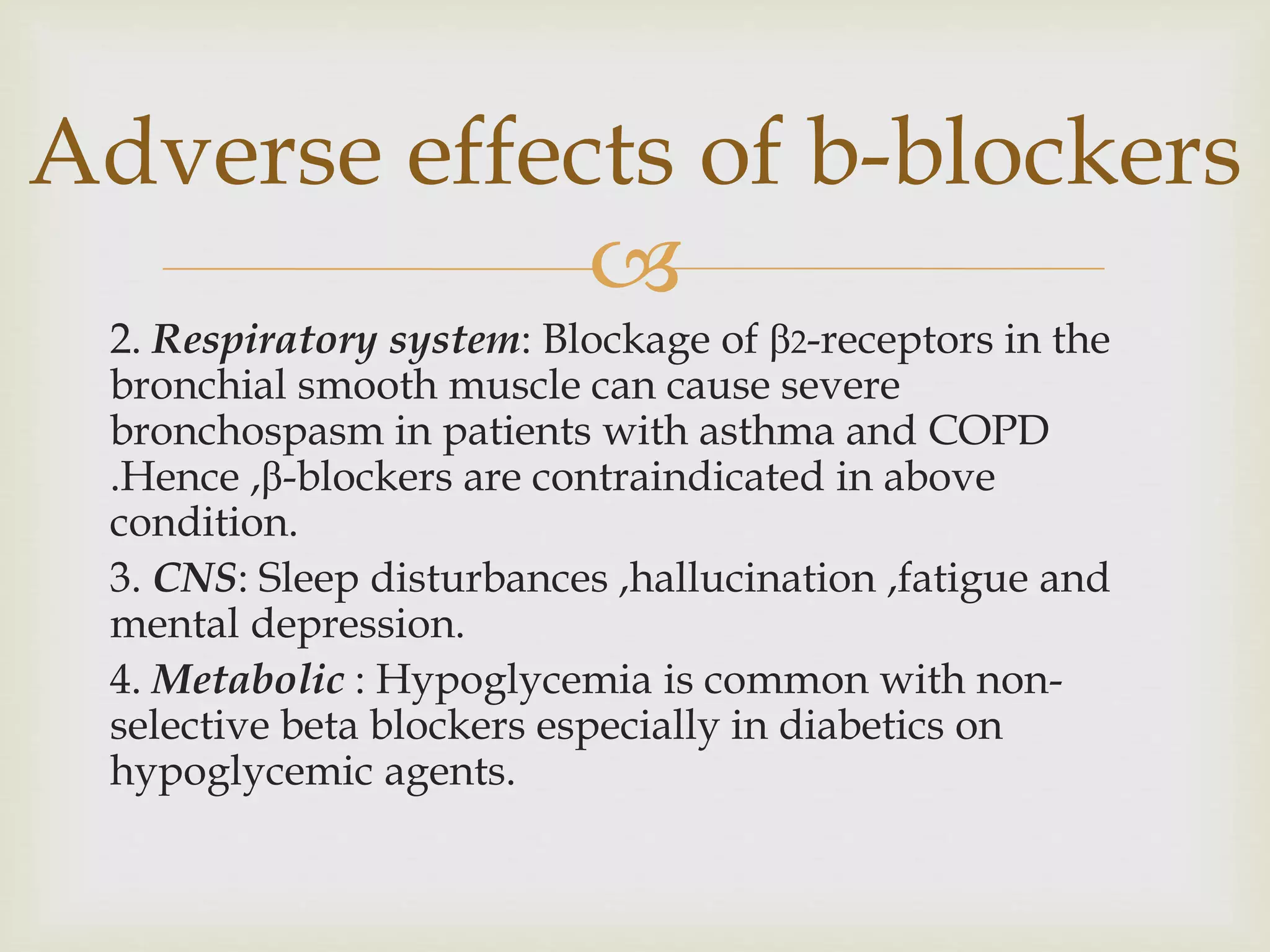 Adrenergic Receptor Blockers | PPT