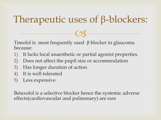 Adrenergic Receptor Blockers | PPTX