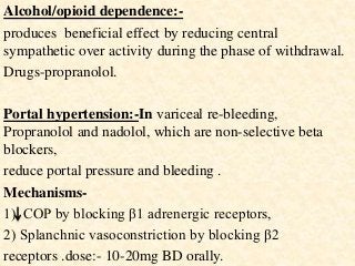 Adrenergic receptor blockers | PPT