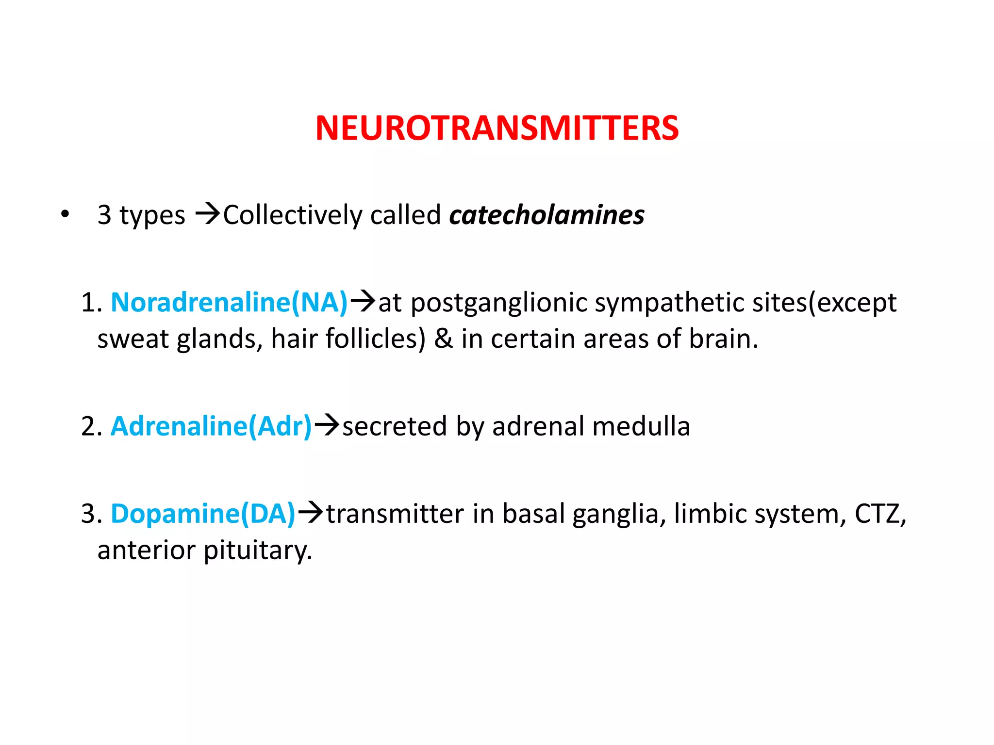 Adrenergic receptors and its modulators | PPTX
