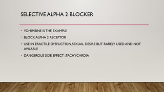 Adrenergic reptor blocker or antagonist.pptx