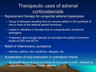 adrenocorticoids and adrenocorticoids antagonist | PPT