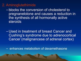 adrenocorticoids and adrenocorticoids antagonist | PPT