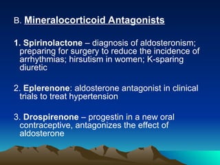 adrenocorticoids and adrenocorticoids antagonist | PPT