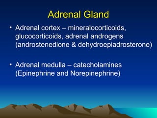 adrenocorticoids and adrenocorticoids antagonist | PPT