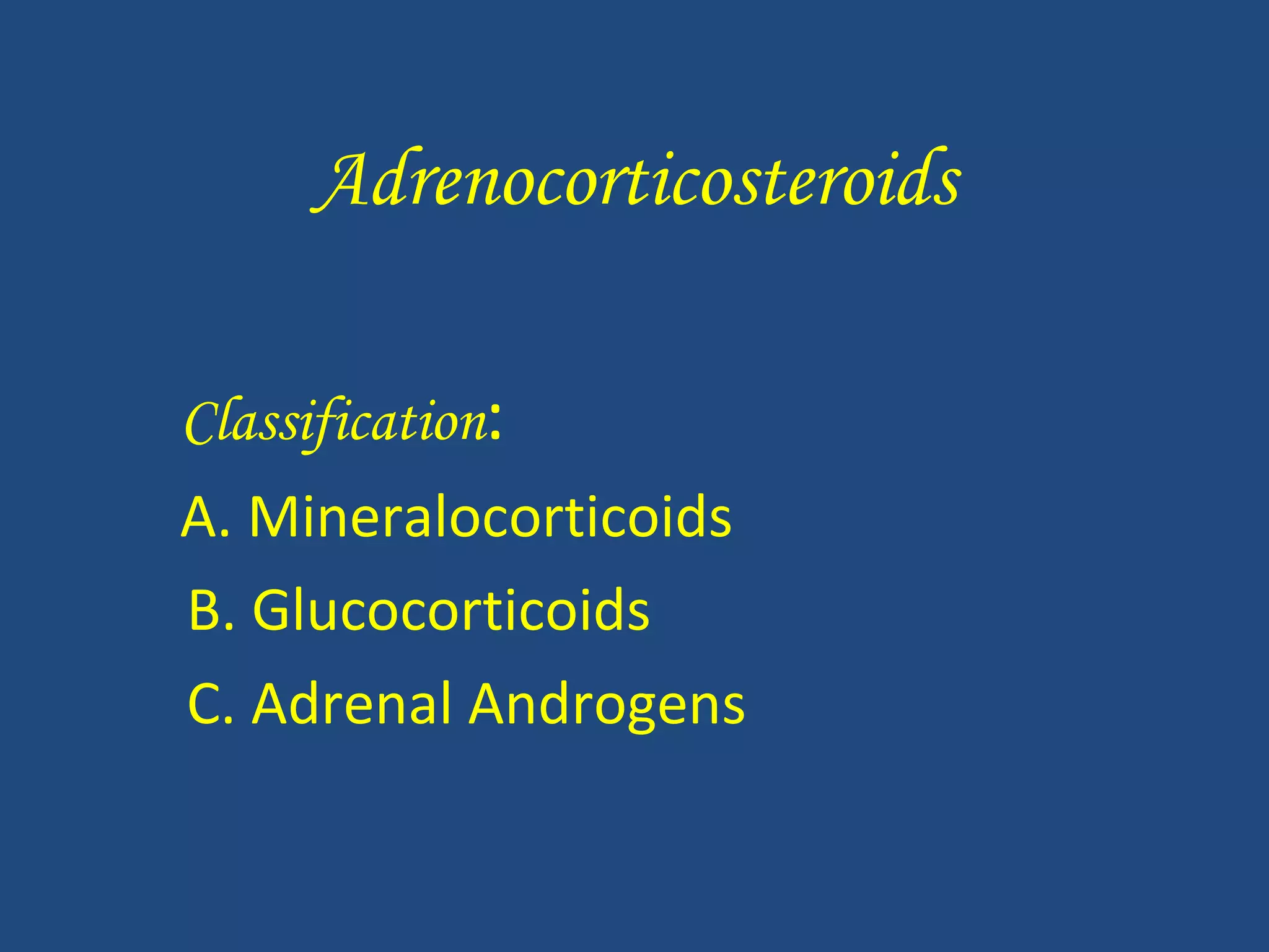 Adrenocorticosteroids | PPT