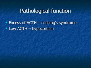 Adrenocotropic harmone | PPT