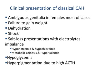 Adrenogenital syndrome | PDF