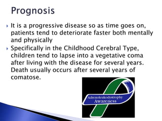 Adrenoleukodystrophy | PPTX