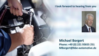 BBE Automotive POS Adresses | PPT