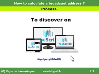 How to calculate a broadcast address ? | PDF