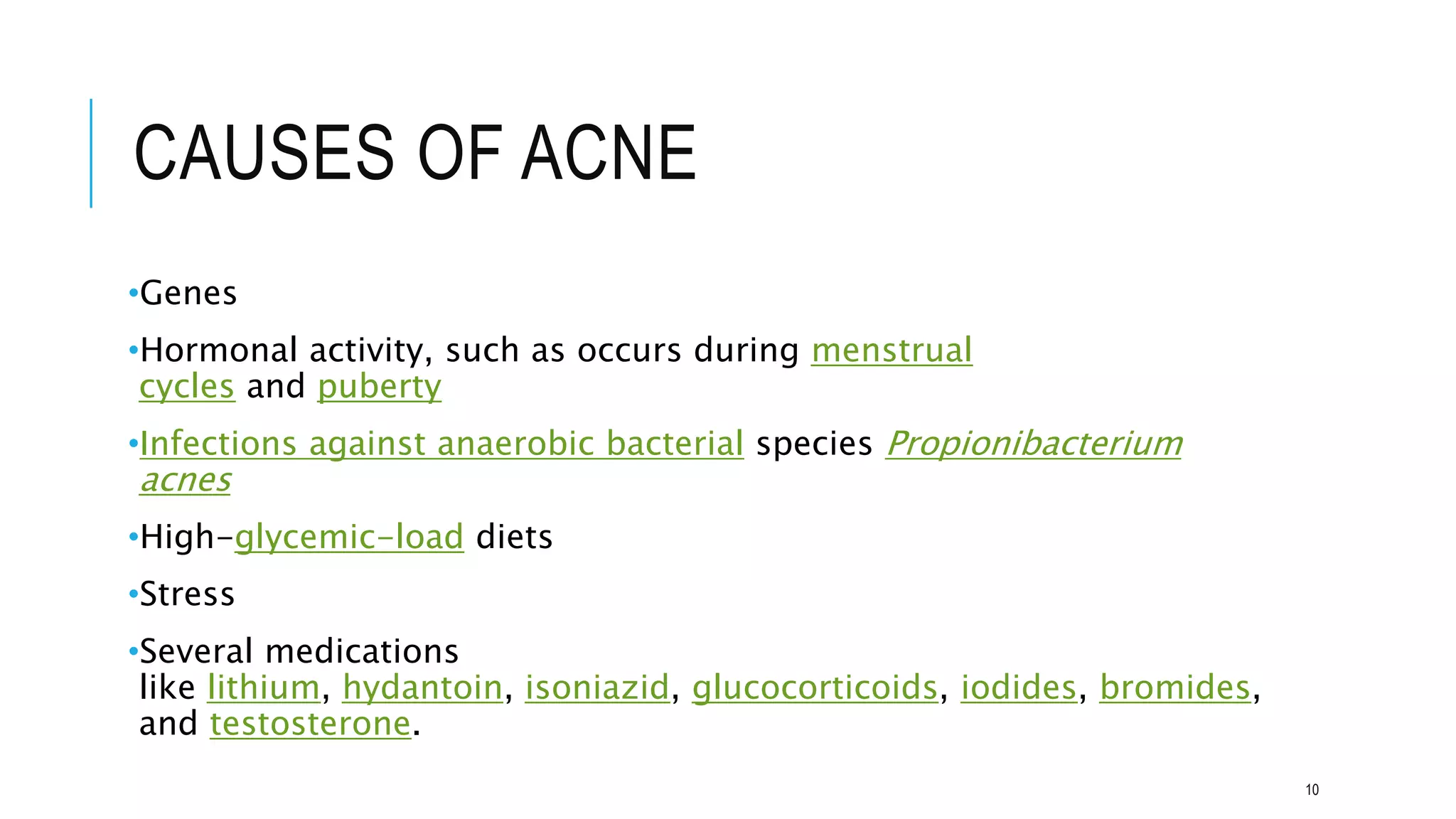 Addressing dry skin, acne , pigmentation & wrinkles | PPTX
